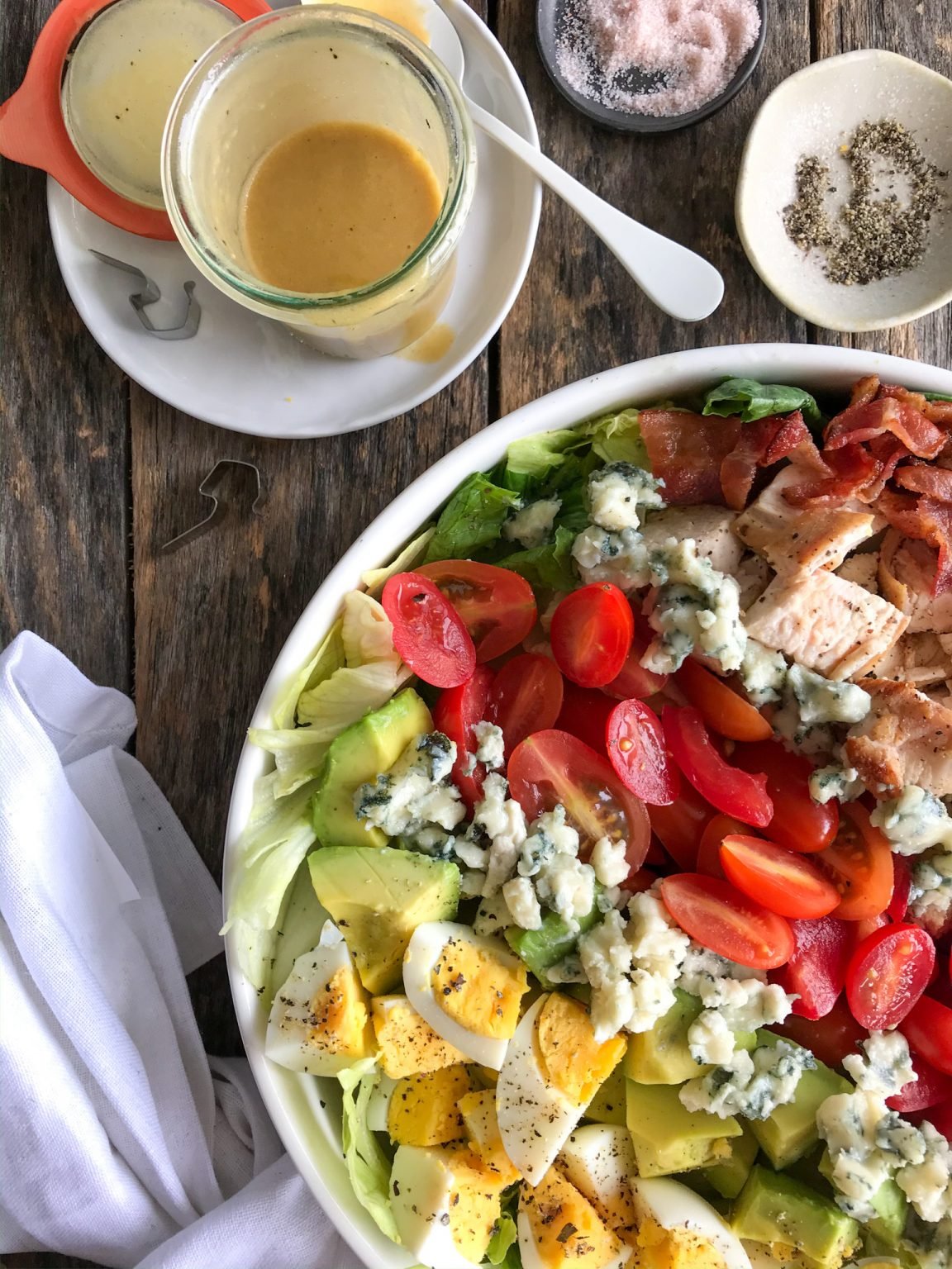 Ensalada Cobb, plato único - Confieso que Cocino