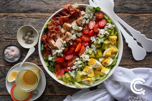 Ensalada Cobb, plato único - Confieso que Cocino